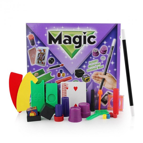Buy Kids Magic Tricks Set with Magic Wand - 45 tricks online in Pakistan | Buyon.pk