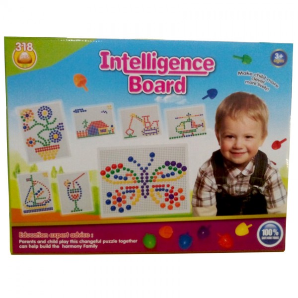 INTELLIGENCE PIN BOARD for KIDS LEARNING - Buyon.pk