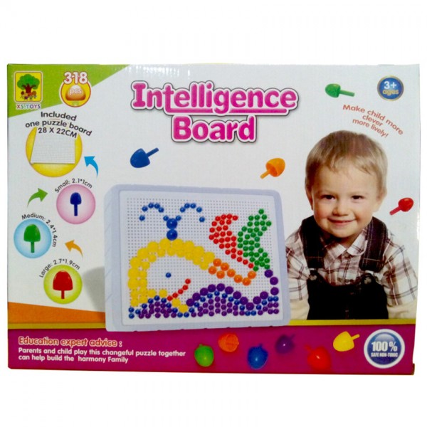 INTELLIGENCE PIN BOARD for KIDS LEARNING - Buyon.pk