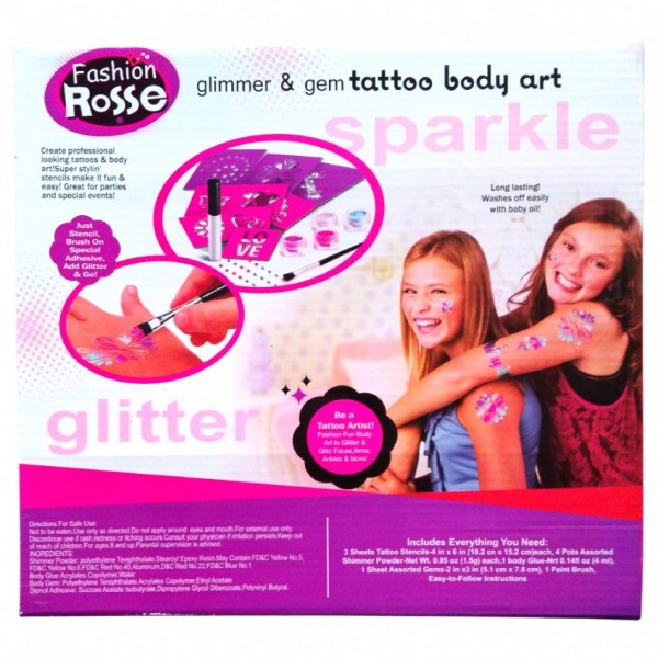 Buy Glitter Tattoo Body Art Online In Pakistan Buyon Pk
