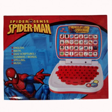 Spiderman Educational Laptop - Buyon.pk