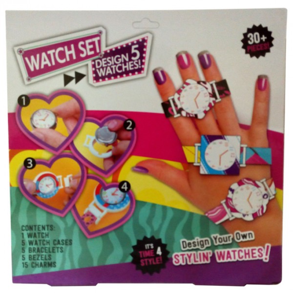 Stylish 5 Design Watch Set - Buyon.pk