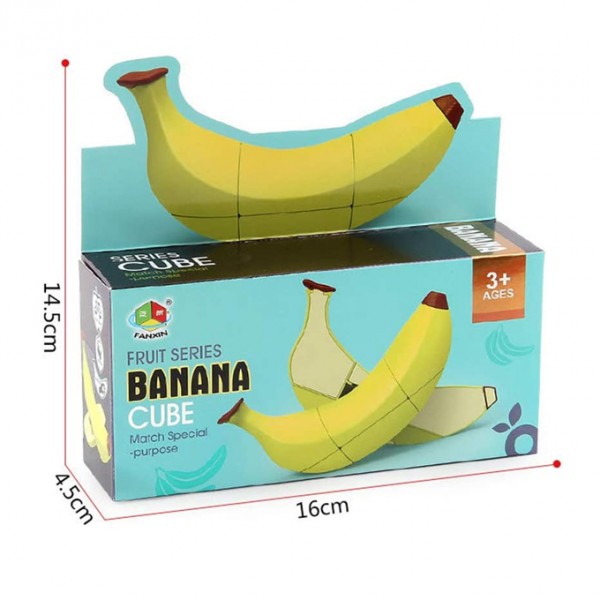 Rubik's Cube Fruits Series Banana Shape Magic Cube Special For Kids ...