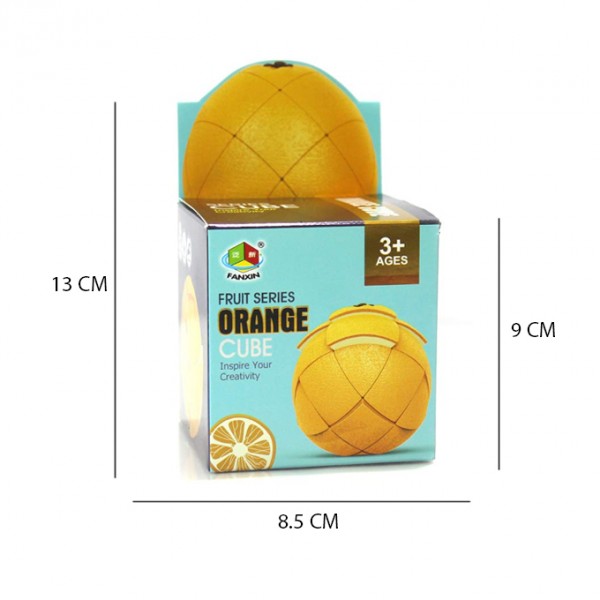 Rubik's Cube Fruits Series Orange Shape Magic Cube Special For Kids ...