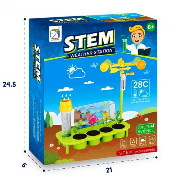 STEM - Weather Station Experiment Set for Kids - Buyon.pk