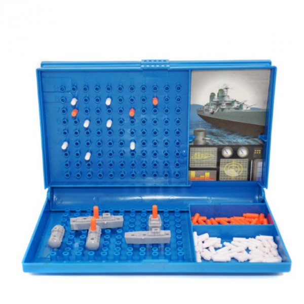 The Sea Battle - 2 Player Battleship Strategy Board Game - Buyon.pk