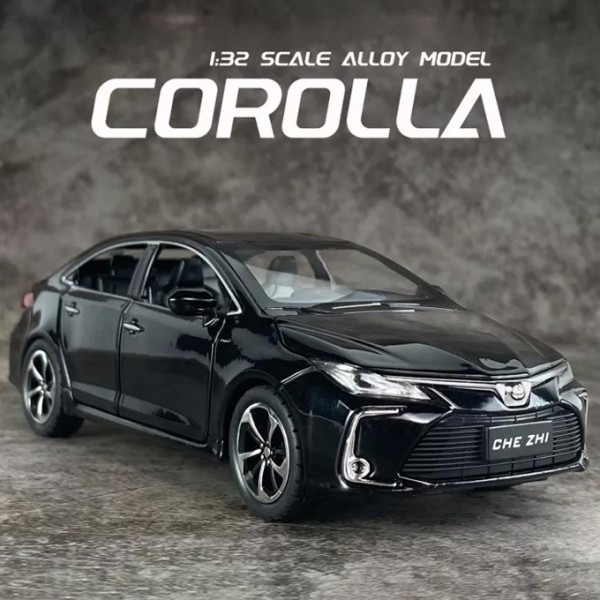 Toyota Corolla Altis Grande Die Cast Scale Model Car - 6 inches - White ...