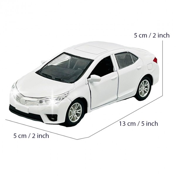 Toyota Corolla Grande Diecast Metal Model Toy Car Collection With ...