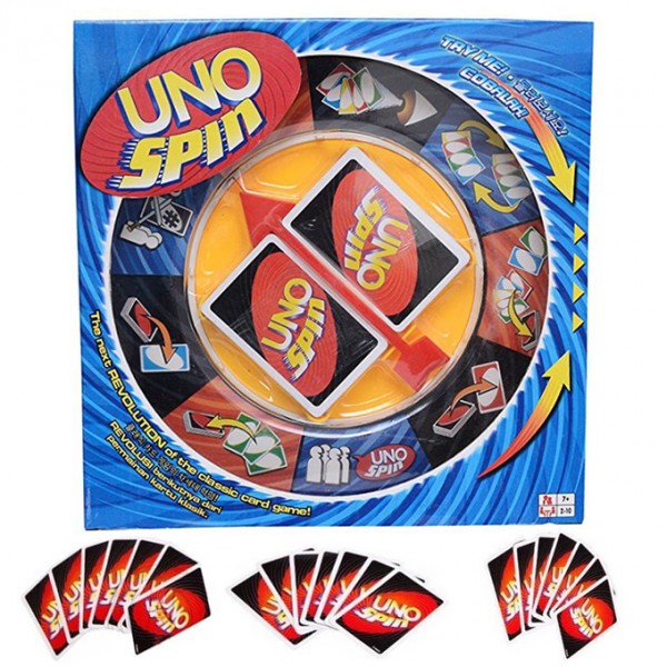 Uno Spin Wheel and Cards Game - Buyon.pk