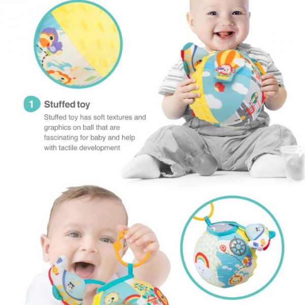 Win-Fun Lil’ Traveler Activity Ball Set Toy For Kids - 0268 - Buyon.pk