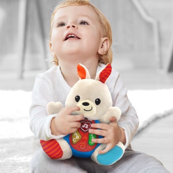 Win-Fun Sing & Learn Bunny Stuffed Toy For Kids - 0687 - Buyon.pk