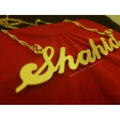 Original Chandi Vertical name necklace - Buyon.pk