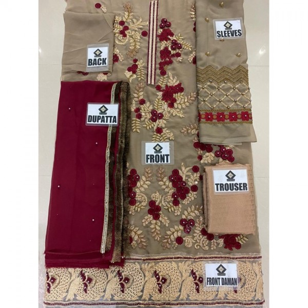 Buy Thread work Embroidered Dress for Her online in Pakistan | Buyon.pk