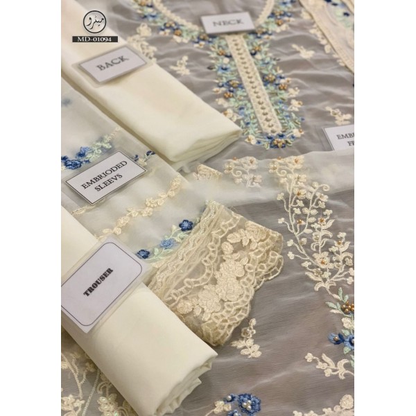 Embroidered chiffon collection 2022 - Buyon.pk