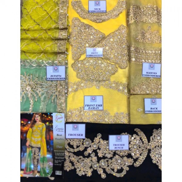 Buy Heavy Embroidered Dori And Hand Work Dress for Wedding Functions ...