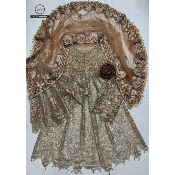 Heavy Wedding Embroidered Fancy Collection - Buyon.pk