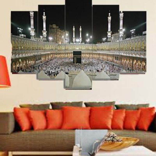 Buy Kaaba View Canvas Digital Wall Frames-Medium online in Pakistan ...