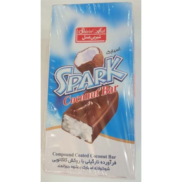 Spark Coconut Bar Chocolate Irani 30pcs - Buyon.pk