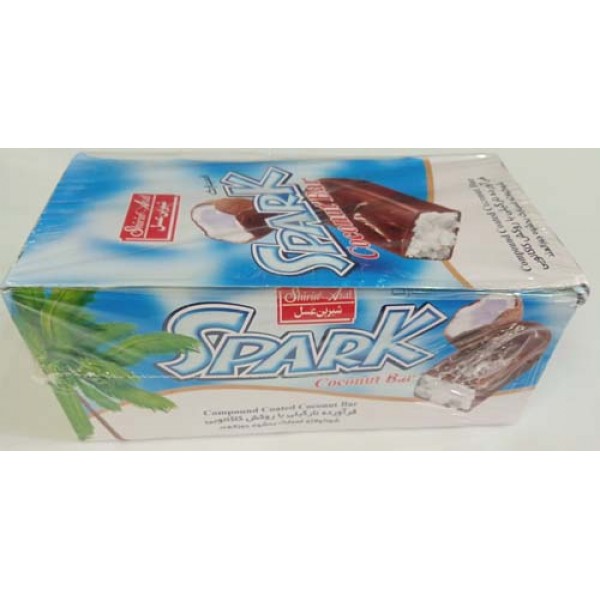 Spark Coconut Bar Chocolate Irani 30pcs - Buyon.pk