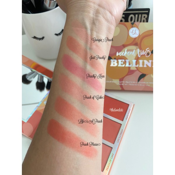 Buy Original BH Cosmetics Bellini 6 Color Blush Palette online in ...