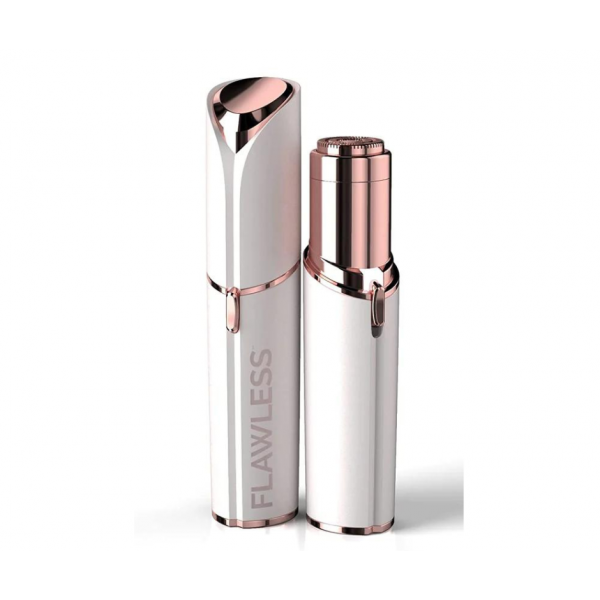 Finishing Touch Flawless Facial Hair Remover For Women White Rose Gold