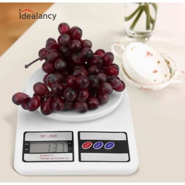 Kitchen Weight Scale Digital Upto 10 Kg Weight - Buyon.pk