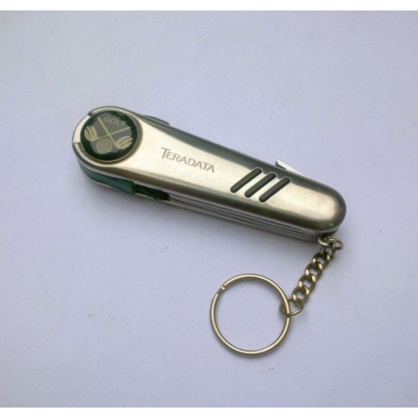 Multi Purpose Golf Tool - Stainless Steel - Buyon.pk