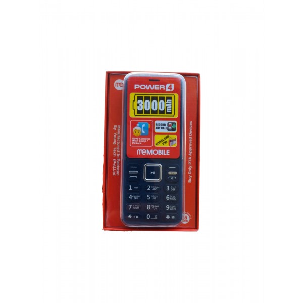 Memobile Power 4, Dual Sim, 2.4 Inch Display, 3000mAH Battery, Auto ...