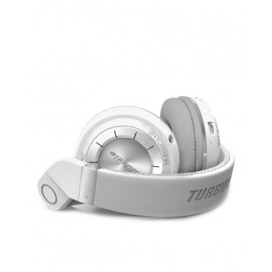 BLUEDIO T2 Plus - Turbine Wireless Bluetooth Headphone with Mic - White ...