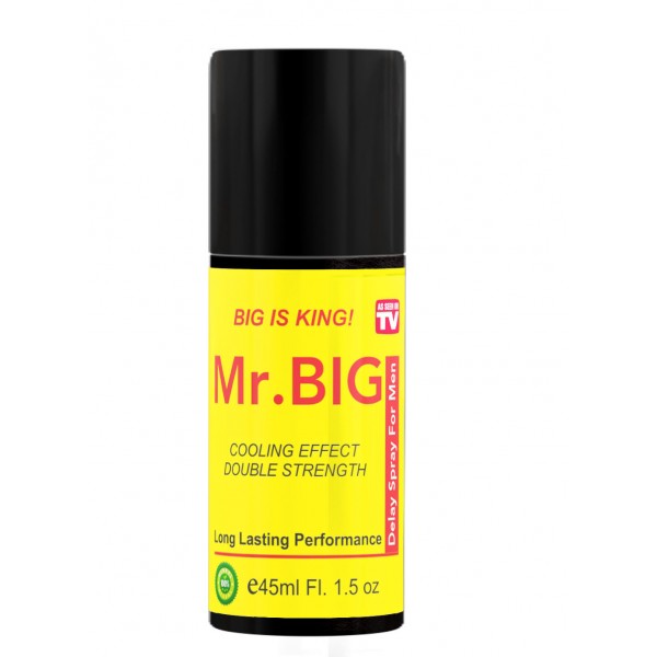 Big Is King Mr. Big Cooling Effect Double Strength Delay Spray For Men ...