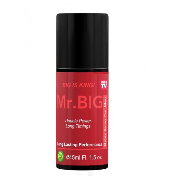 Big Is King Mr. Big Double Power Long Timing Delay Spray For Men's 45ml ...
