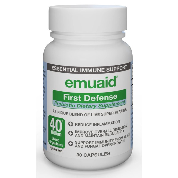 First Defense Probiotic Dietary Supplement - 30 Capsules - Buyon.pk