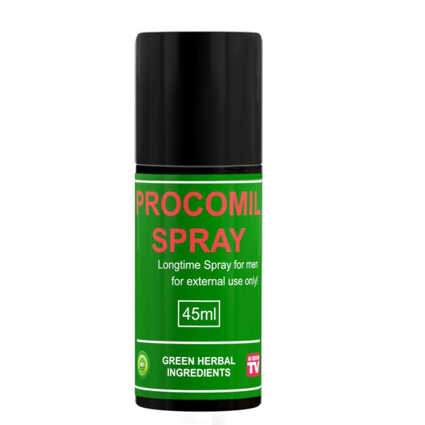 Procomil Green Herbal Ingredients Delay Spray For Mens 45ml Buyon Pk