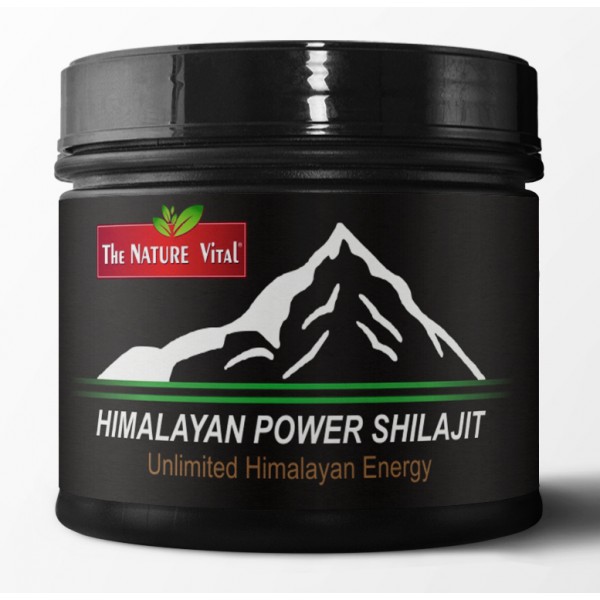 The Nature Vital Himalayan Power Shilajit Unlimited Himalayan Energy ...