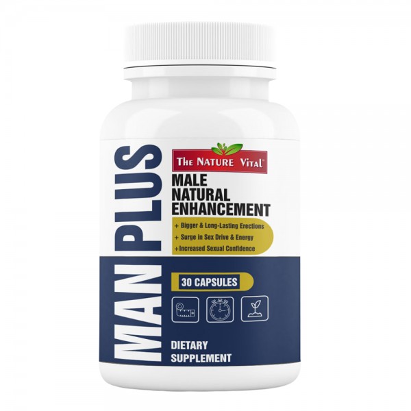 The Nature Vital Manplus Male Natural 30 Capsules - Buyon.pk
