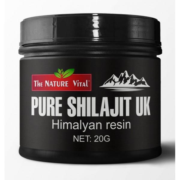 The Nature Vital Pure Shilajit UK Himalayan Resin 20g - Buyon.pk