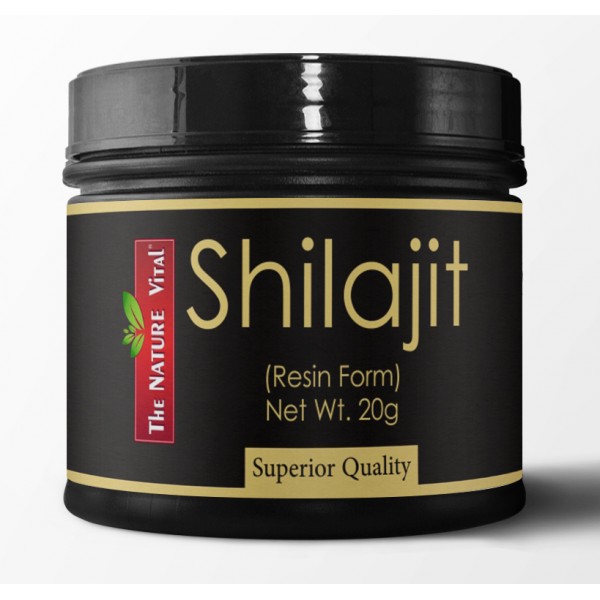 The Nature Vital Shilajit Resin Form Superior Quality 20g - Buyon.pk