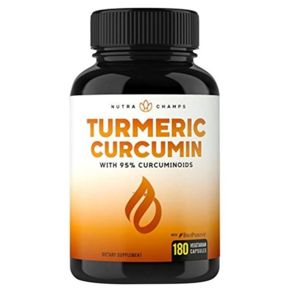Turmeric Curcumin With 95 Percentage Curcuminoids Dietary Supplement ...