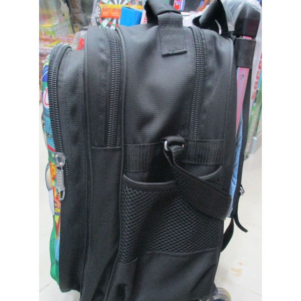 3D-Cartoon Character Trolley School Bag - Buyon.pk