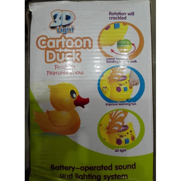 Colorful Musical Duck Toy for Kids - Buyon.pk