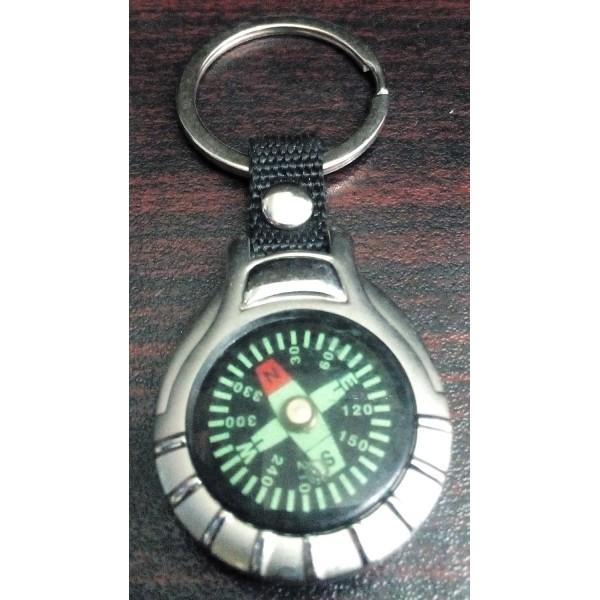 Compass Keychain - Buyon.pk