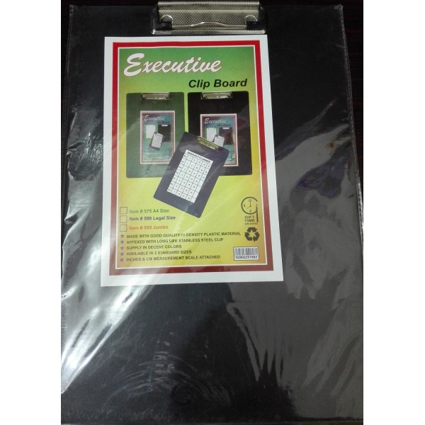 Fancy and Colourful Plastic Examination Clip Board - Buyon.pk