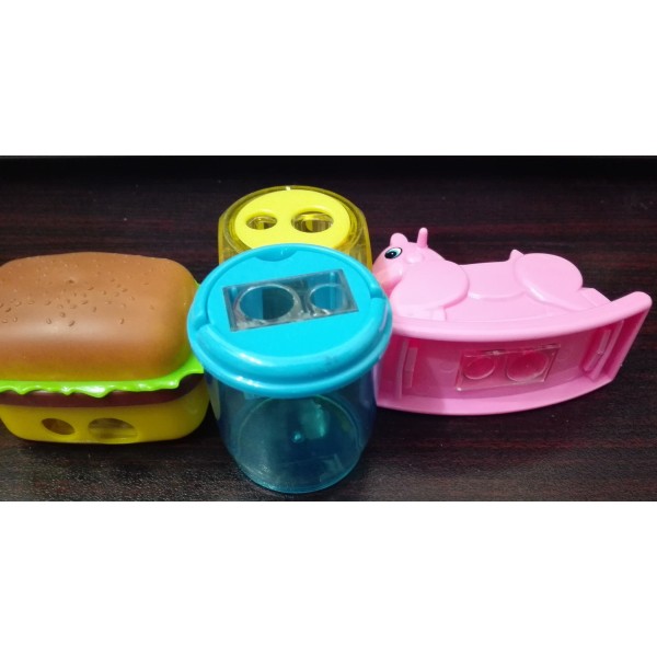 Good Quality Assorted Fancy Sharpeners for Kids - Buyon.pk