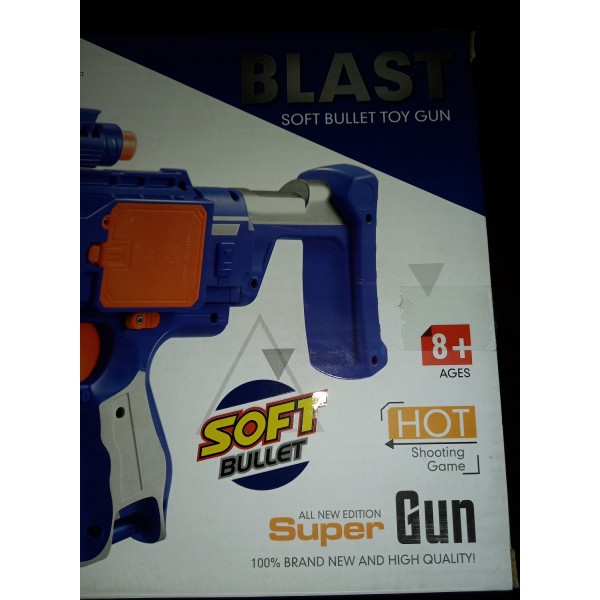 High Quality Battery Operated EVA Bullet - Toy Gun for Kids - Buyon.pk