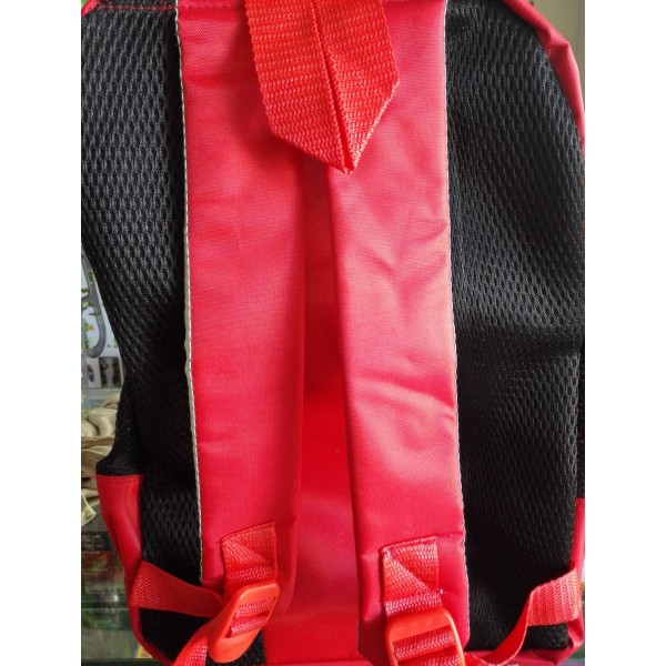 High Quality Embroidered Simple Smiley Red Bag for Kids Upto Grade 1 ...