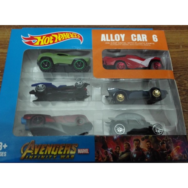 Hot Wheels 6 Car Pack Assorted - Buyon.pk