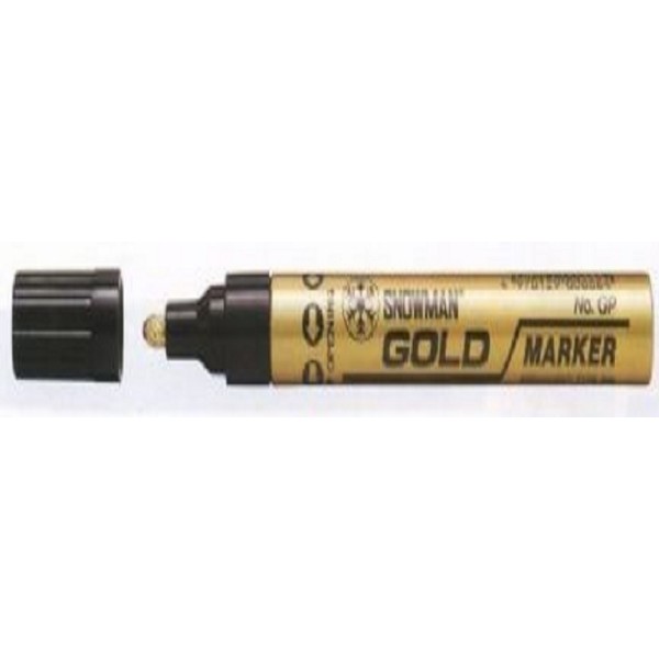 Snowman Golden Paint Marker - Buyon.pk