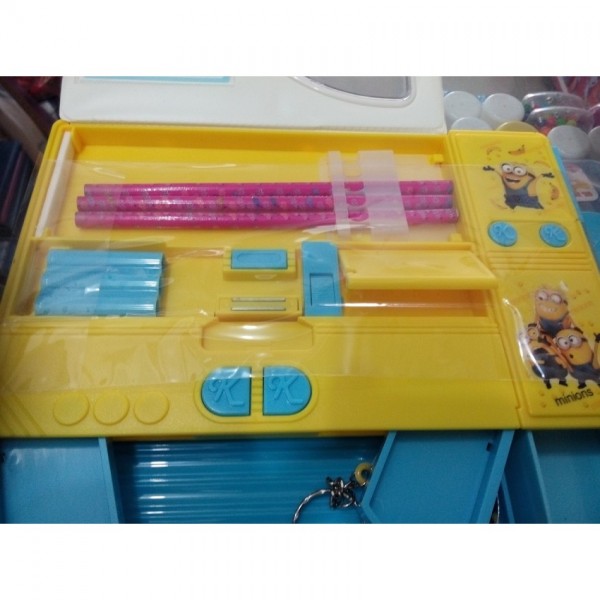 Buy Large Button Minions fancy pencil box for kids online in Pakistan ...