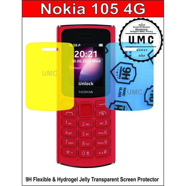 Nokia 105 4G Front Protectors - Buyon.pk