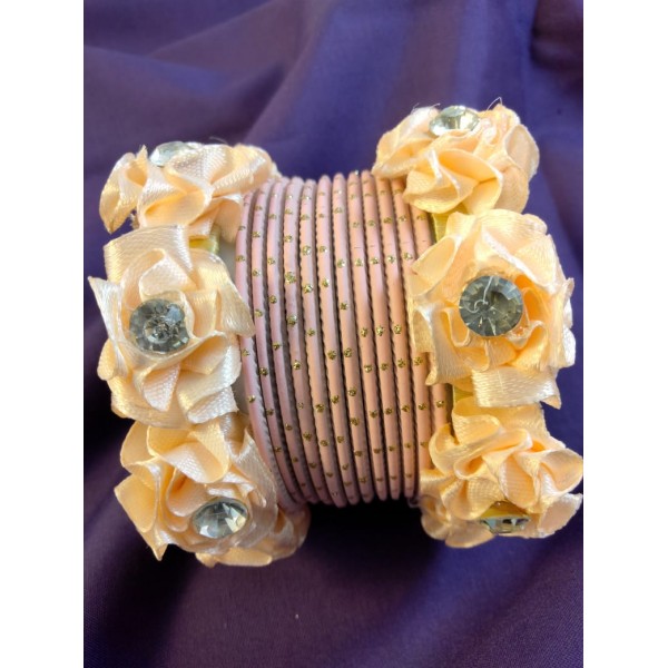 *Flower Bangles Set* - Buyon.pk